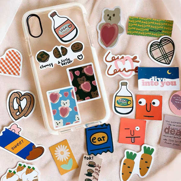notebook aesthetic korean notebook aesthetic notebook 2025 Pelekat ...