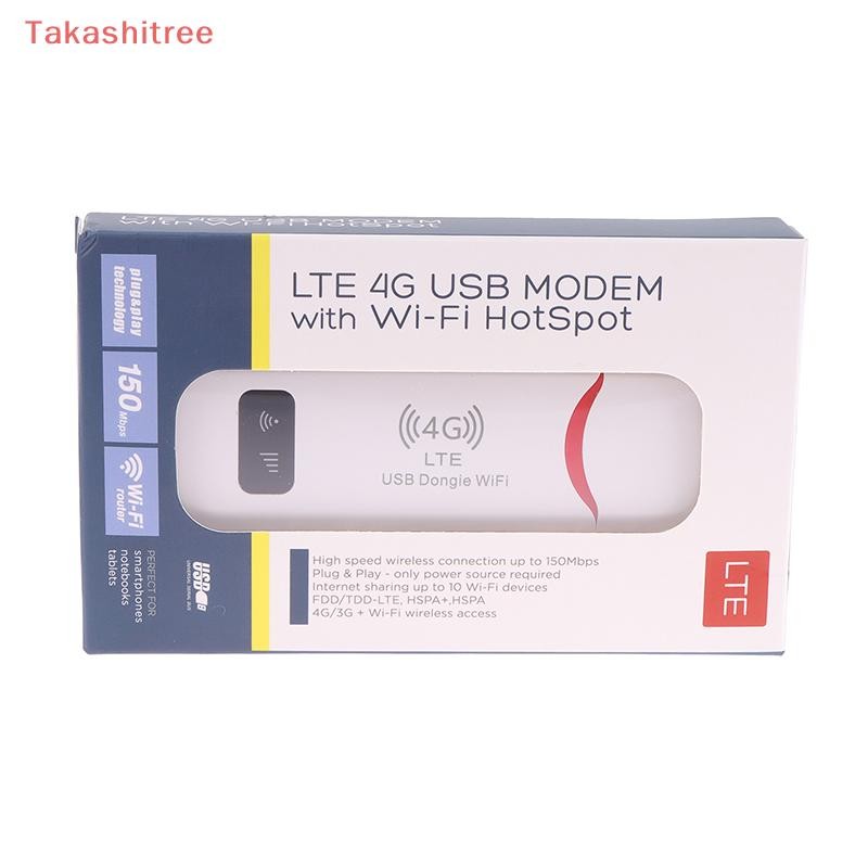 (Takashitree) 4G Router LTE Wireless USB Dongle WiFi Router Mobile ...