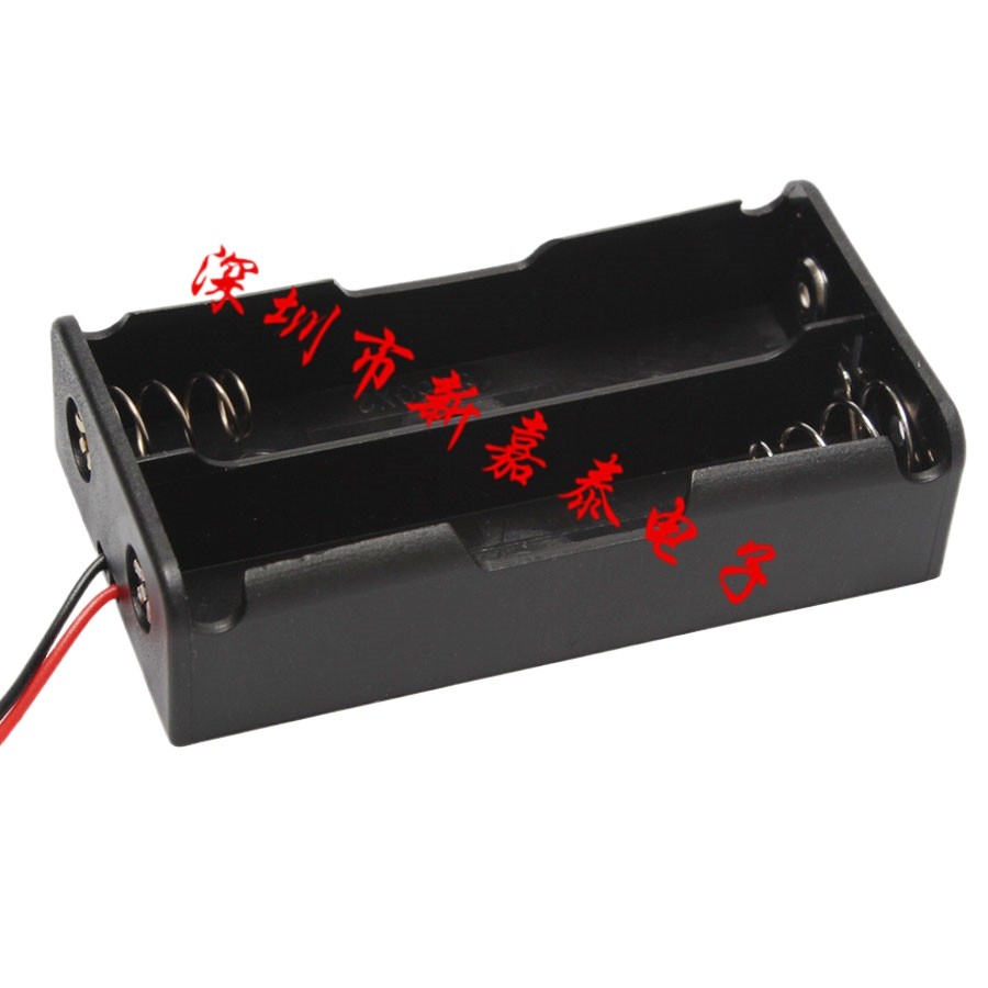 18650 Battery Box Lithium Battery 2 Pcs 18650 Battery Holder with Cable ...