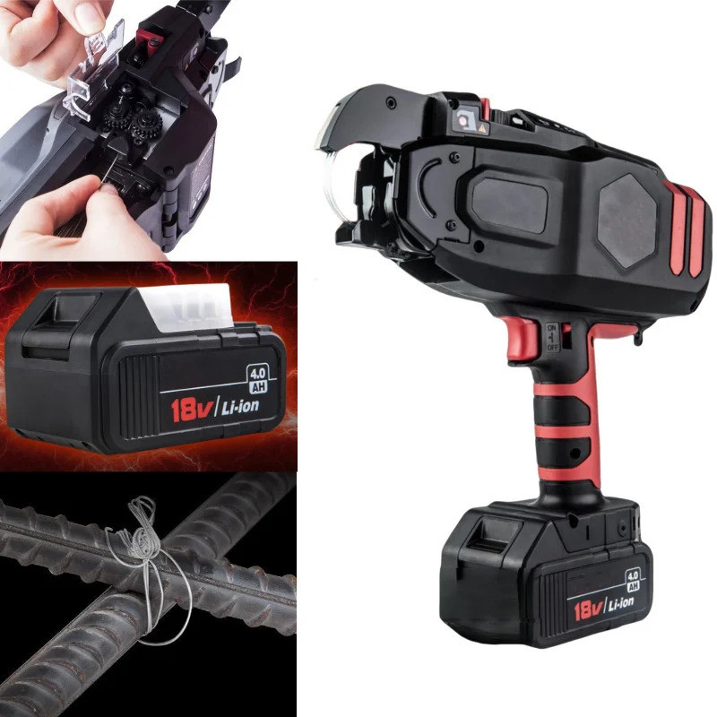 Construction Tool Lithium Battery Fully Automatic Electric Steel Bar ...