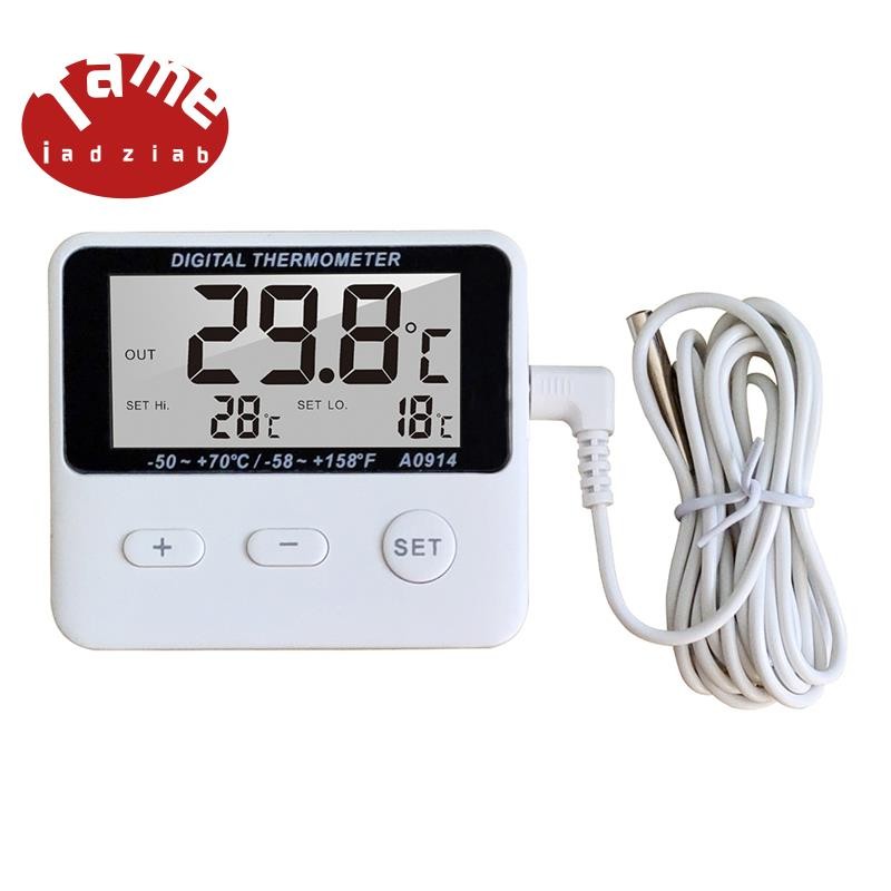 Mini LCD Digital Probe Sensor Thermometer Water Tank Swimming Pool ...