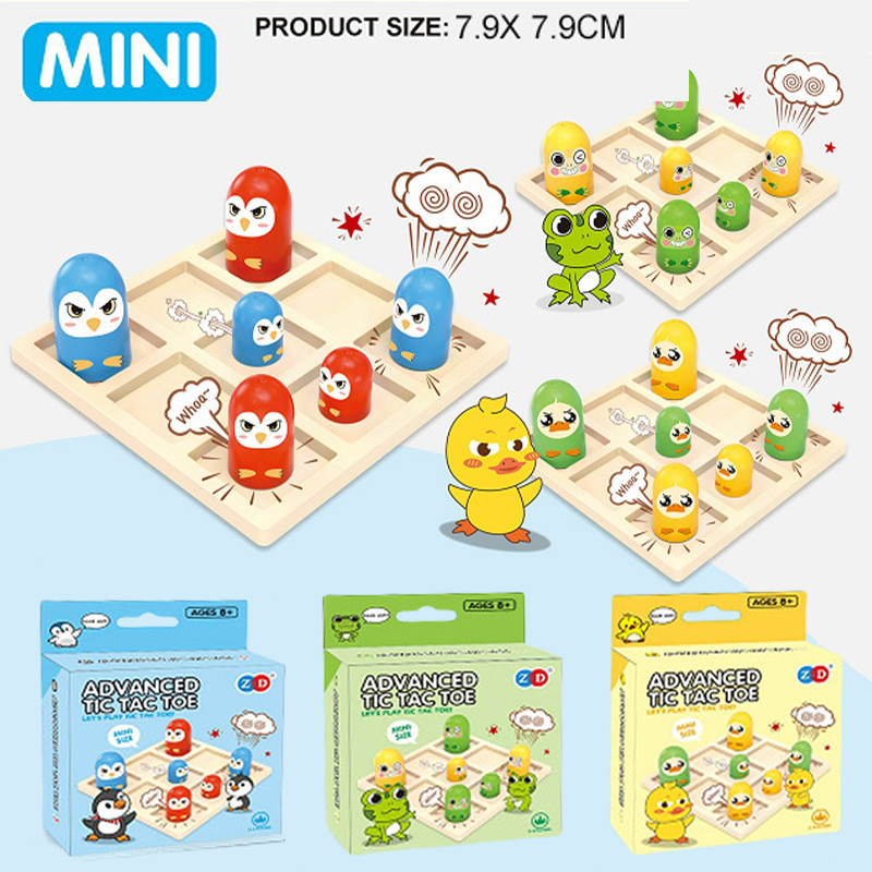 Creative Set Baby Jingzi Chess Game Children Interactive Desktop Toy ...