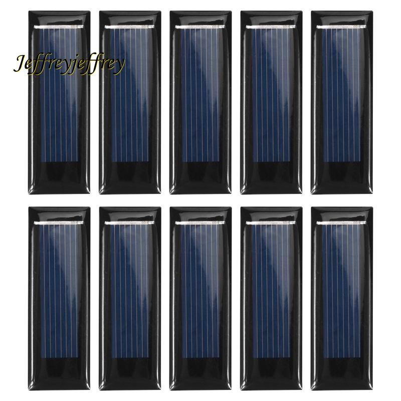 10Pcs Mini Solar Panel New 0.5V 100mA Solar Cells Photovoltaic panels ...