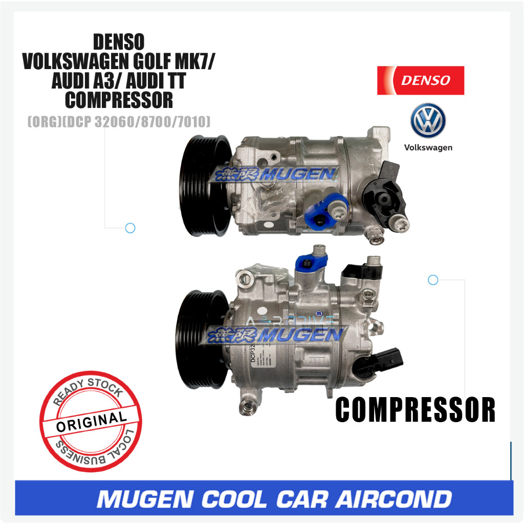 MGC ORG DENSO VW GOLF MK7 /PASSAT B8 /CROSS TOURAN 5T /TIGUAN MK2 / AUDI TT/A1/A3/A4 6PK 6SES14C ...