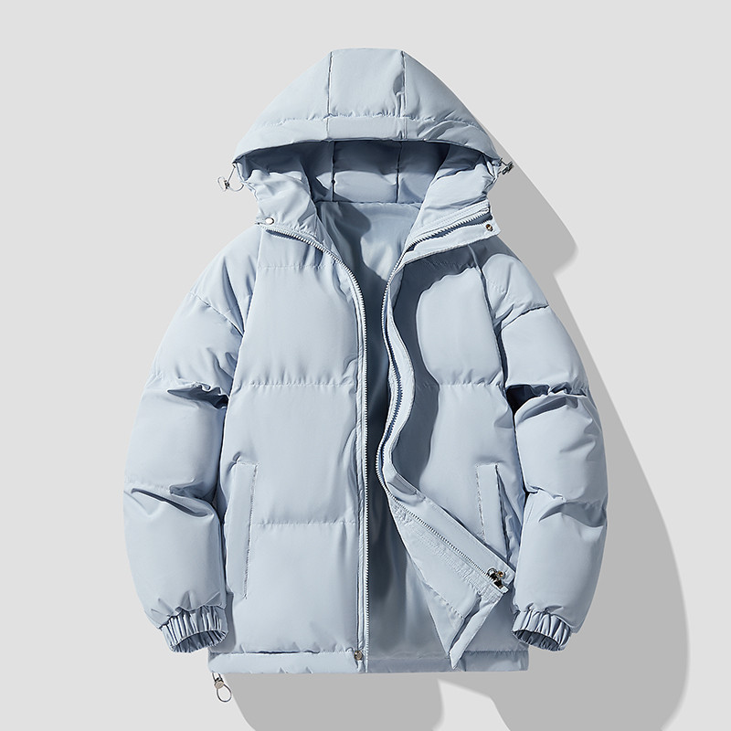 Fashion Men's High-quality Down Jacket Soft Women's Hooded Down Jacket Windproof Warm 2025 New ...