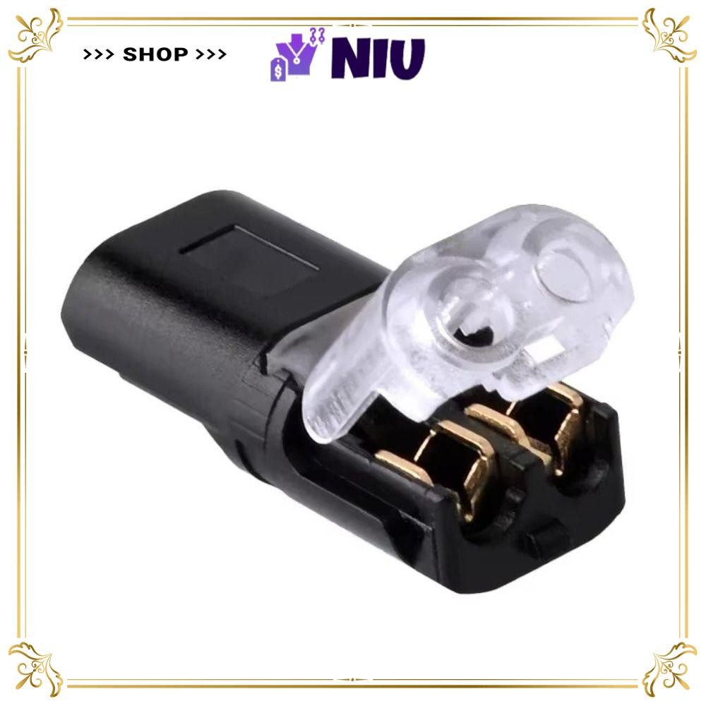 NIU Fast Plug Wire Connector, With Locking Buckle 2Pin Quick Terminal ...