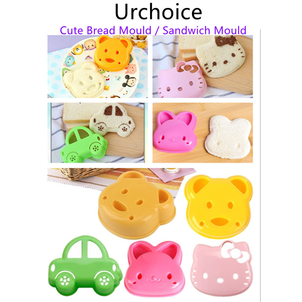 [READY STOCK] Cute Bread Mould Sandwich Mould Sandwich Mold Bread Mold ...