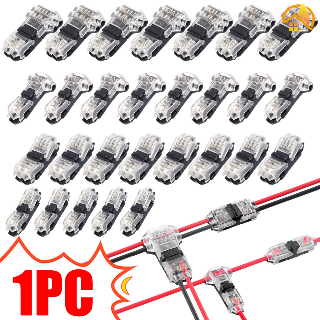 Quick Splicing Crimping Terminal Block - T/H-shaped Conductor Wire ...