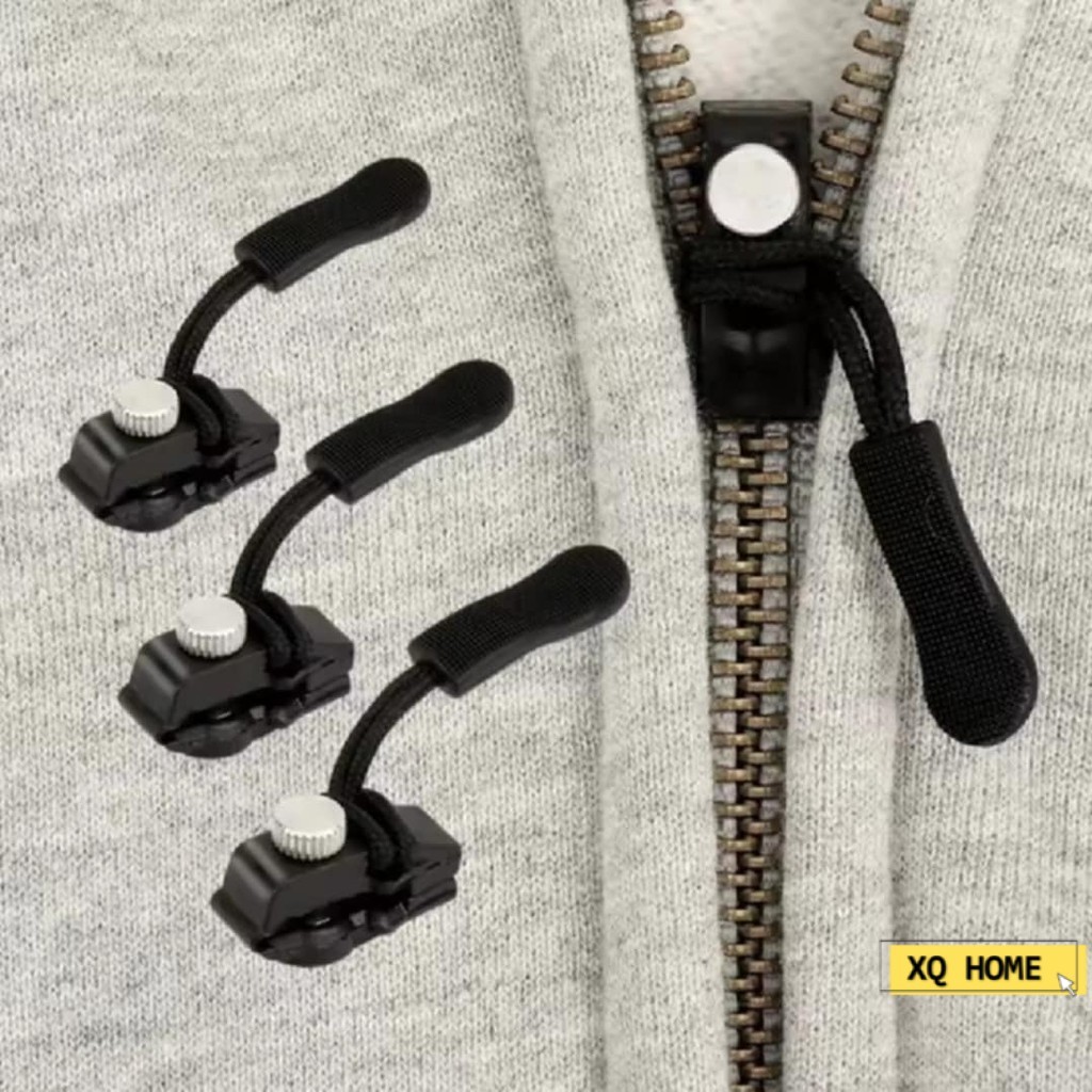 Universal Zipper Repair Kit Detachable Zip Head Replacement Free Sewing ...