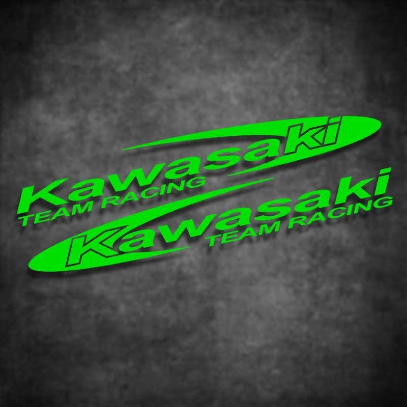 Kawasaki Ninja ZX-10R/6R Fleet Logo Locomotive Motorcycle Modified ...