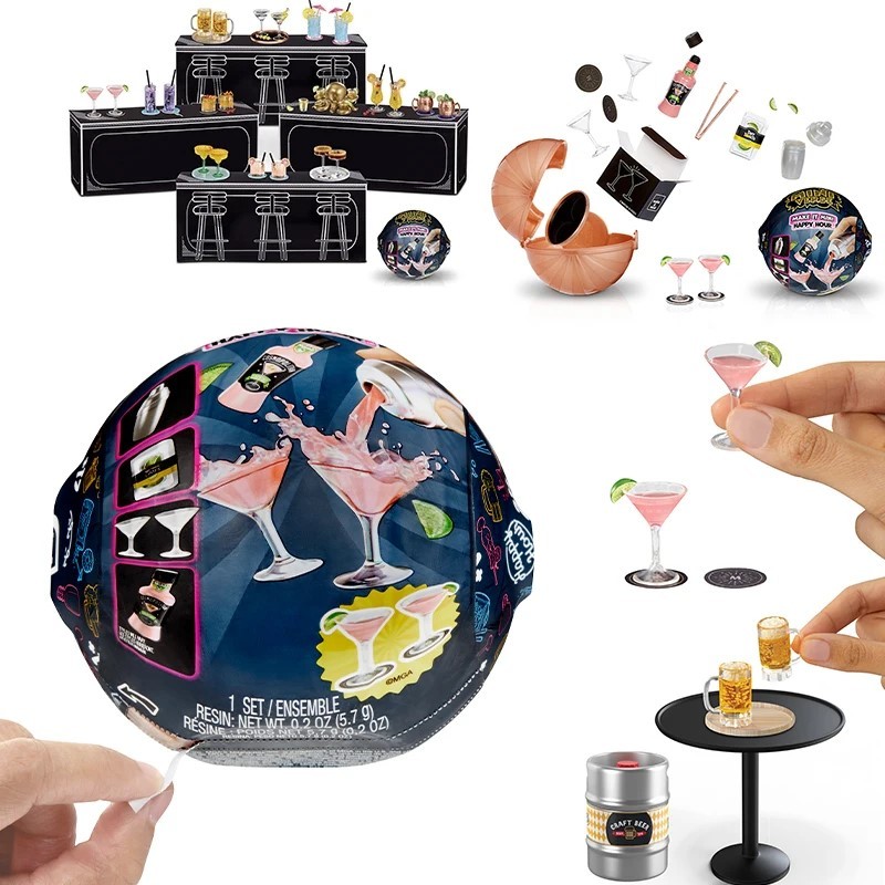 Mini verse MAKE IT MINIHAPPY HOUR Lucky Figures Diy Ornament Birthday ...