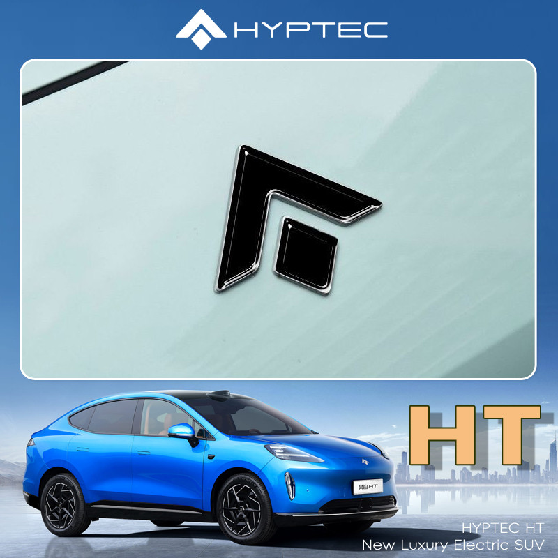 Aion HYPTEC HT Front Label Rear Label Car Label Sticker Black Samurai ...