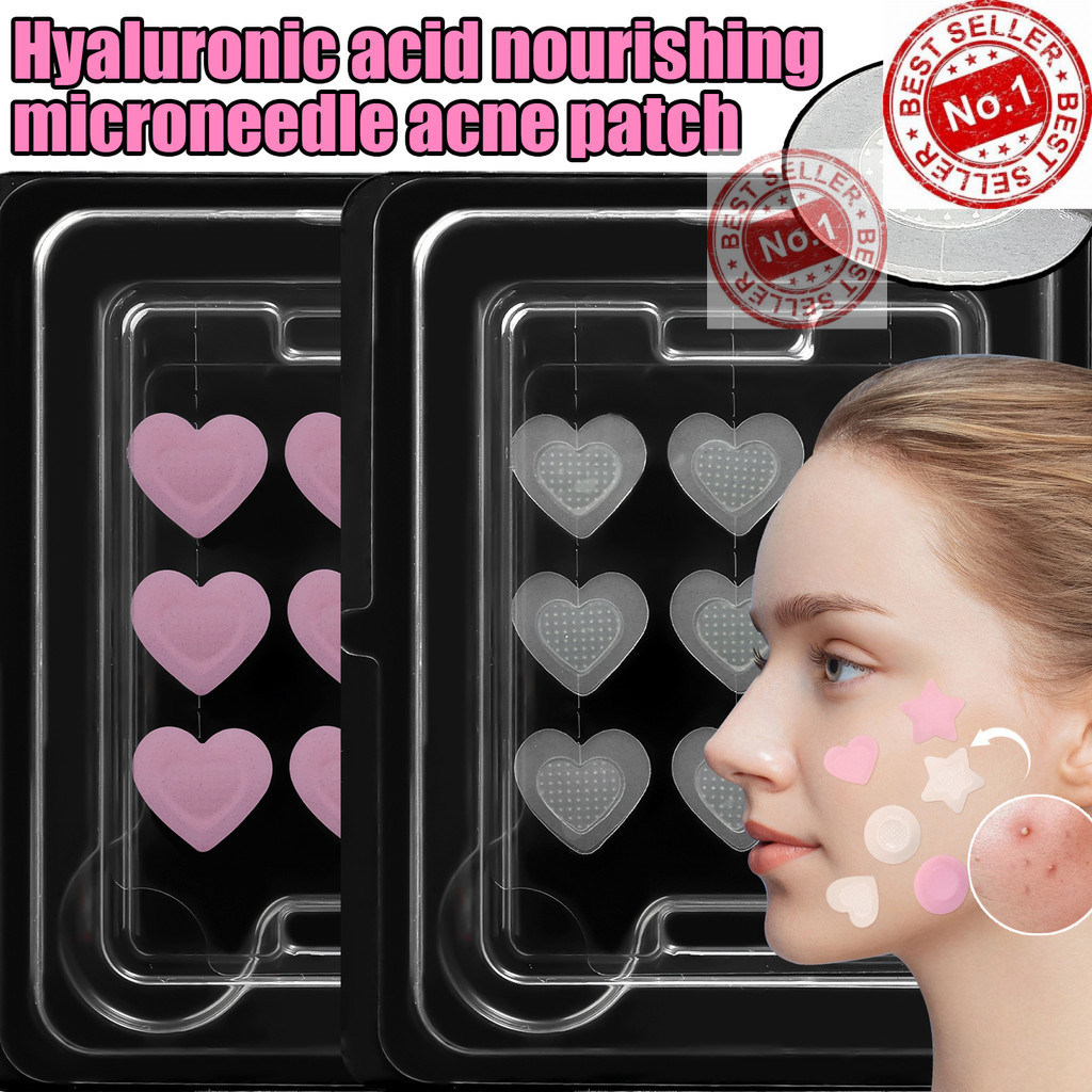 MC#Invisible Hyaluronic Acid Microneedle Acne Patch - Creative Circular ...