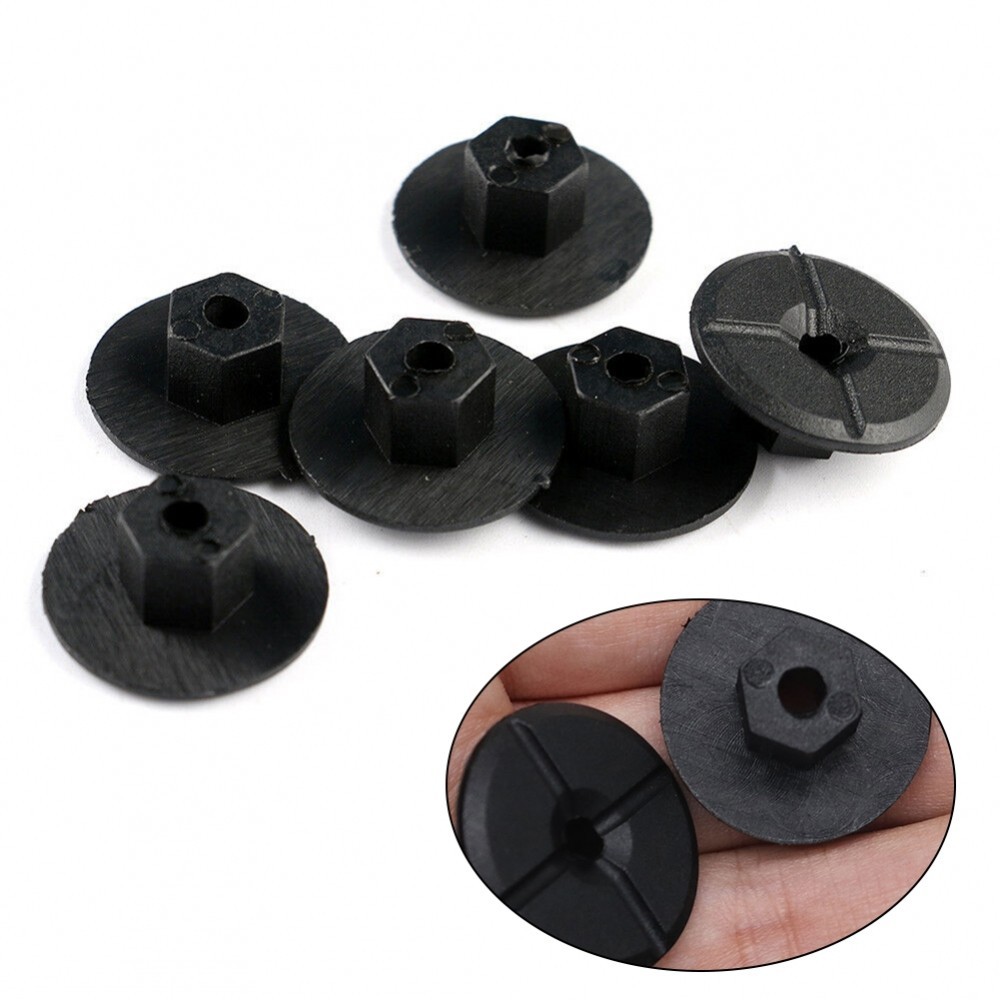 Universal Fitment Black Clip Nuts for Mercedes W201BMW A2019900050 (Set ...