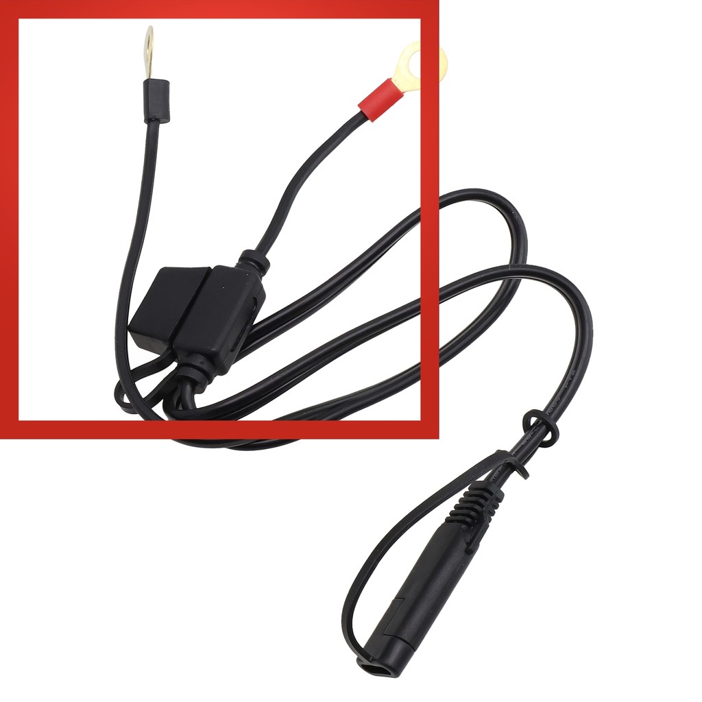 [BTSL] Motorcycle Battery 12V Ring Terminal Harness Connector Charger ...