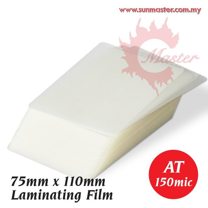 AT 75mm x 110mm x 150mic Laminating Film | Shopee Malaysia