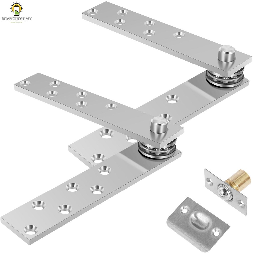 Heavy Duty Hinges 201 Stainless Steel Door Pivot Hinges 300lbs Load ...