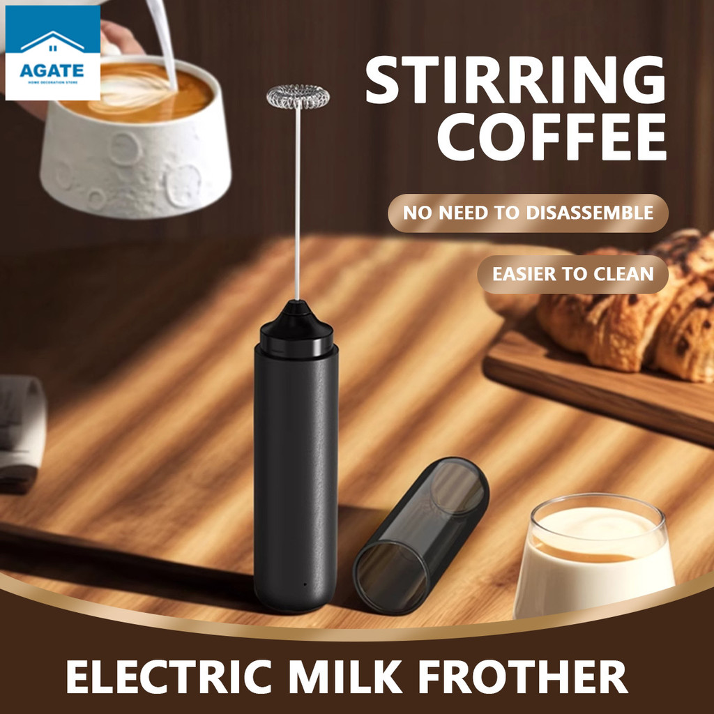 Powerful Electric Hand Mixer Stainless Steel Blender Efficient Handheld ...