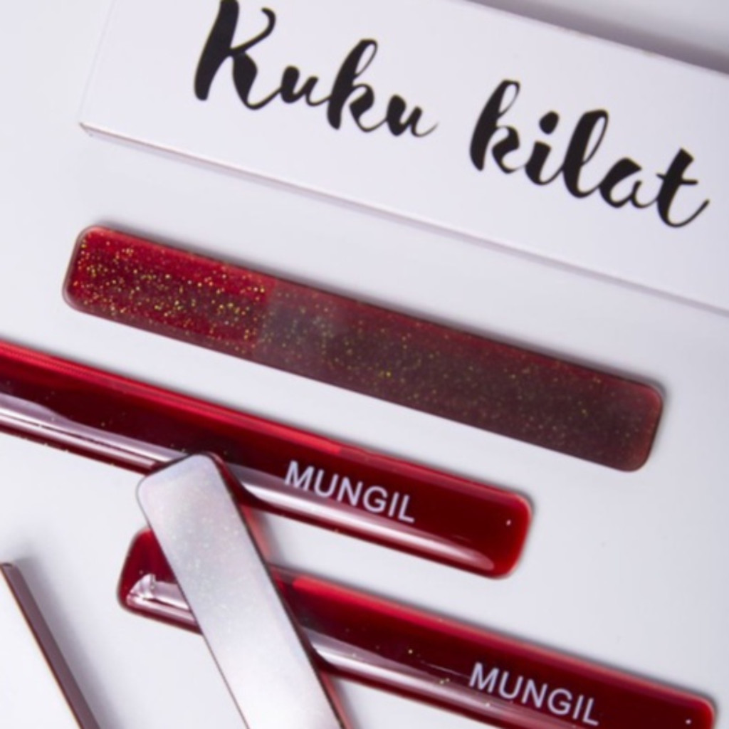 MUNGIL Kuku Kilat Pengilat Kuku Buffer Kuku Cantik Original Red Chilie ...