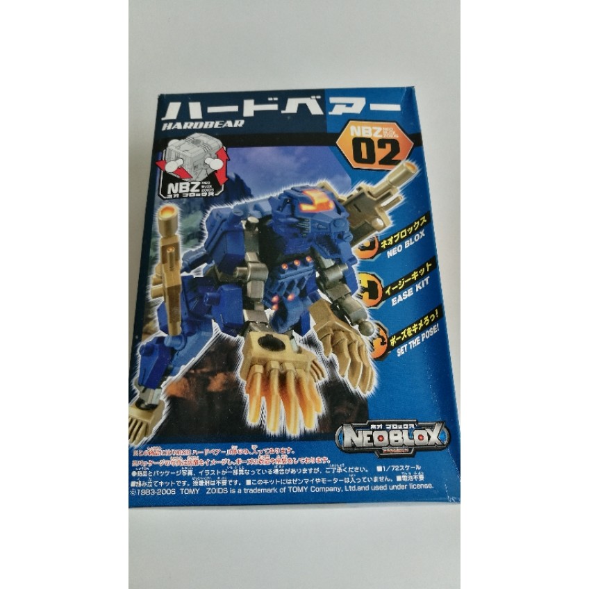 Tomy Soth Mechanical Beast zoids Assembled Model Toy NBZ02 Giant Blue ...