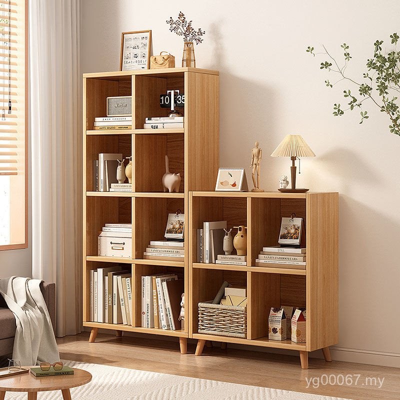 Solid Wood Leg Simple Reading Rack Household Storage Cloud-Receiving ...