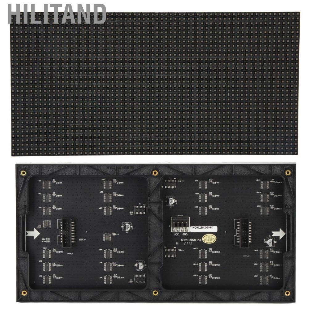 Hilitand RGB LED Matrix Panel 64x32 4mm Pitch Adjustable Brightness ...