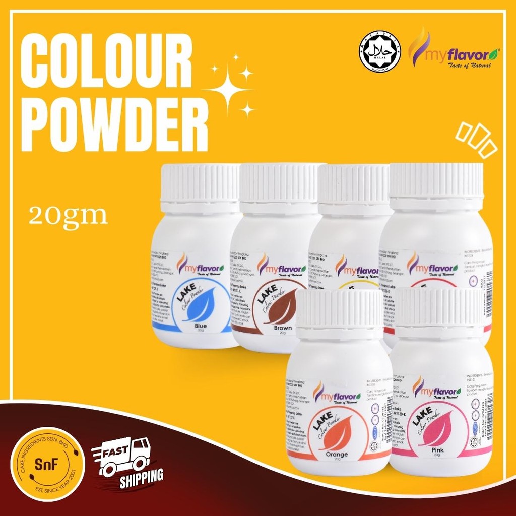 Myflavor Lake Colour Powder Flavour Flavour Powder Flavouring Gel Food ...