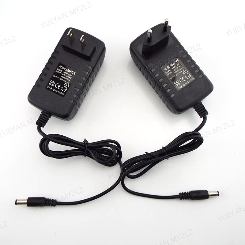 5.5*2.5mm Plug AC 100V-240V DC 12V 3A Adapter Power Supply Converter ...