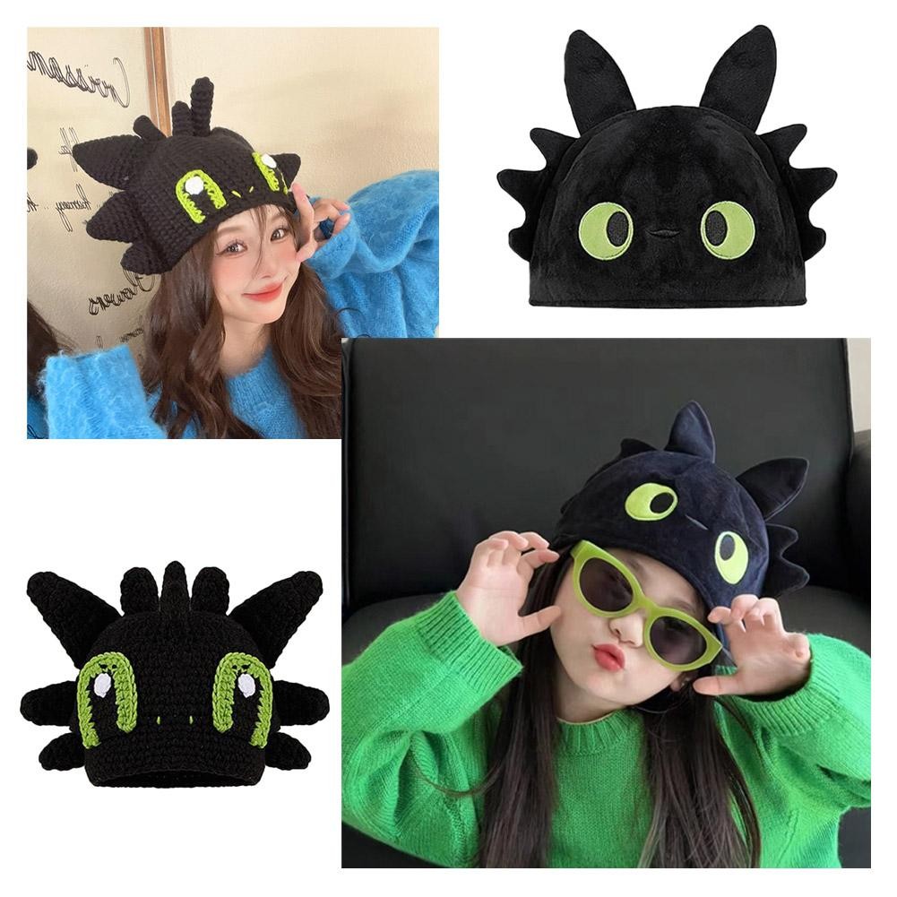 How To Train Your Dragon Toothless Hat Funny Cute Cartoon Handmade Hat ...