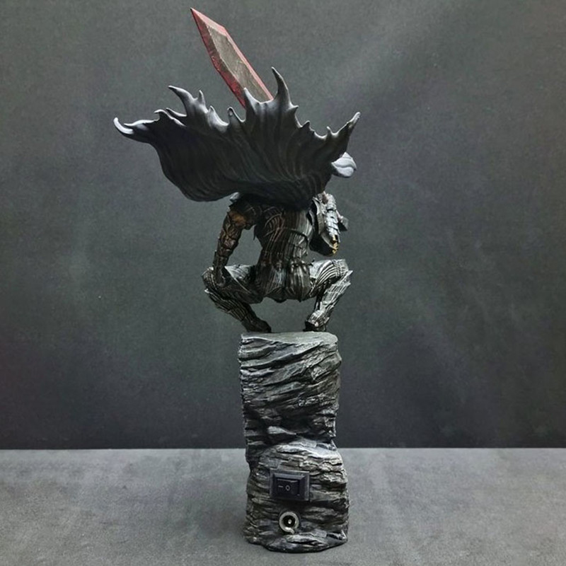 Eas Berserk Armor Bust Guts Figure Statue Night Light Resin Crafts ...