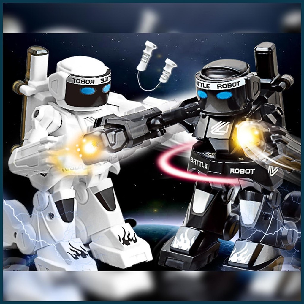 Remote Control Robot For Kids 2.4G Intelligent Battle Robots Toy Parent ...