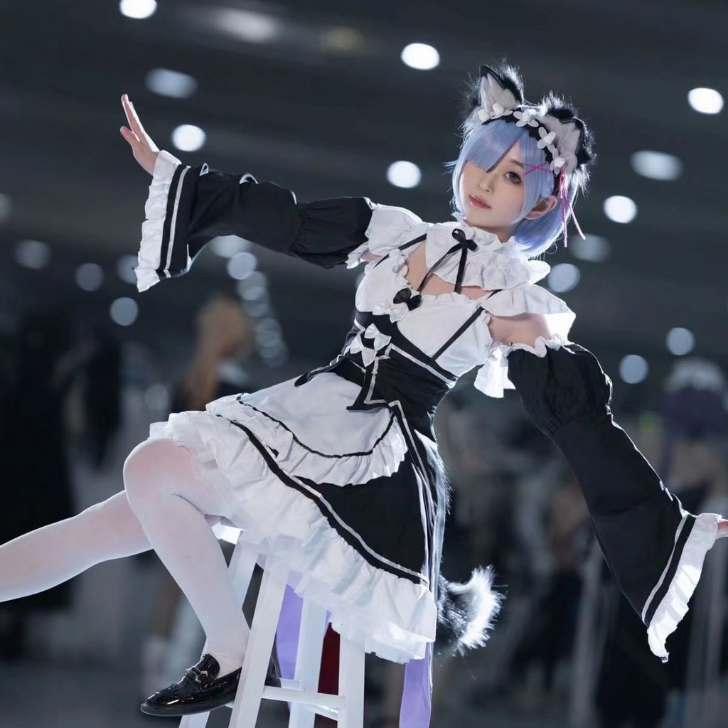 Rem cos Clothing Clothes Ram cosplay Maid Costume Zero-Starting Life in ...