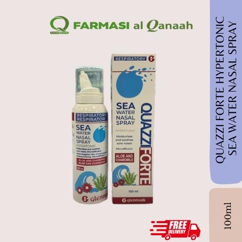 QUAZZI FORTE HYPERTONIC SEA WATER NASAL SPRAY 100ML | Shopee Malaysia