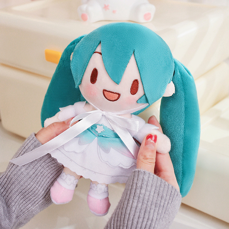 20cm Hatsune Miku Fufu Plush Toy Cartoon Stuffed Anime Cartoon Girl ...