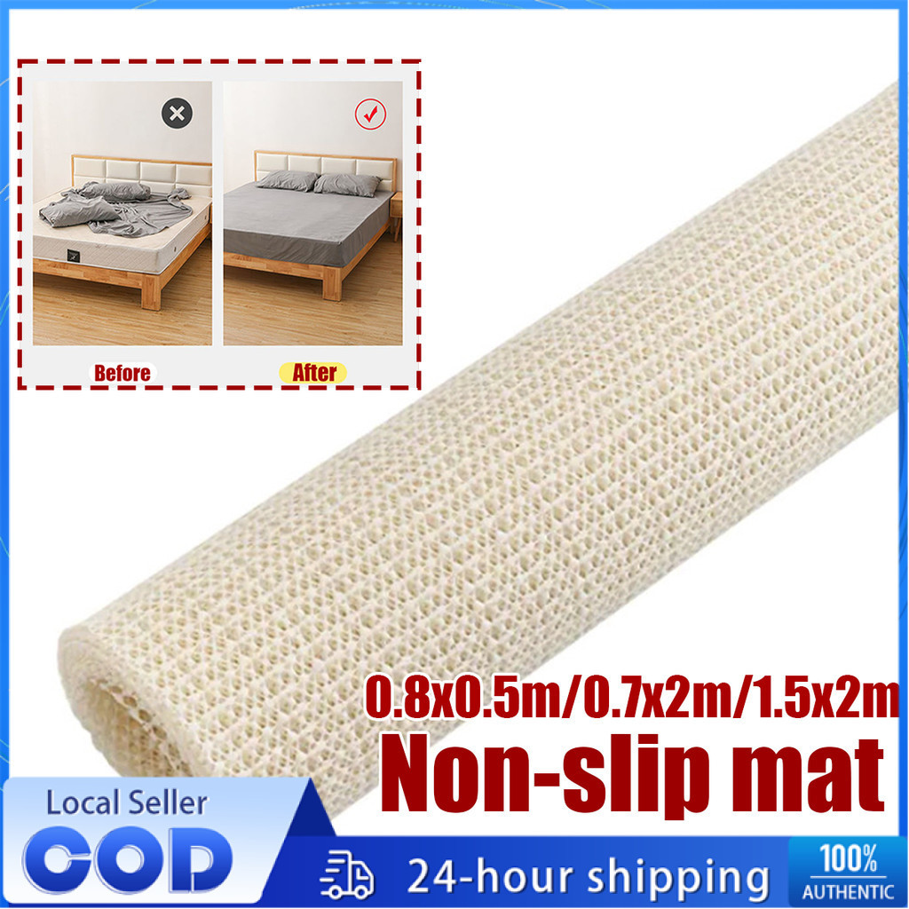 Mesh Non-slip Home Sheet Mat PVC Fixed Netted Bed Pad Grip Tablecloth ...