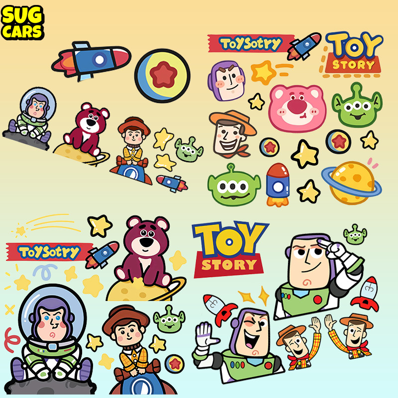Sglink Toy Story Car Sticker Disney Cartoon Decorative Sticker Calf ...