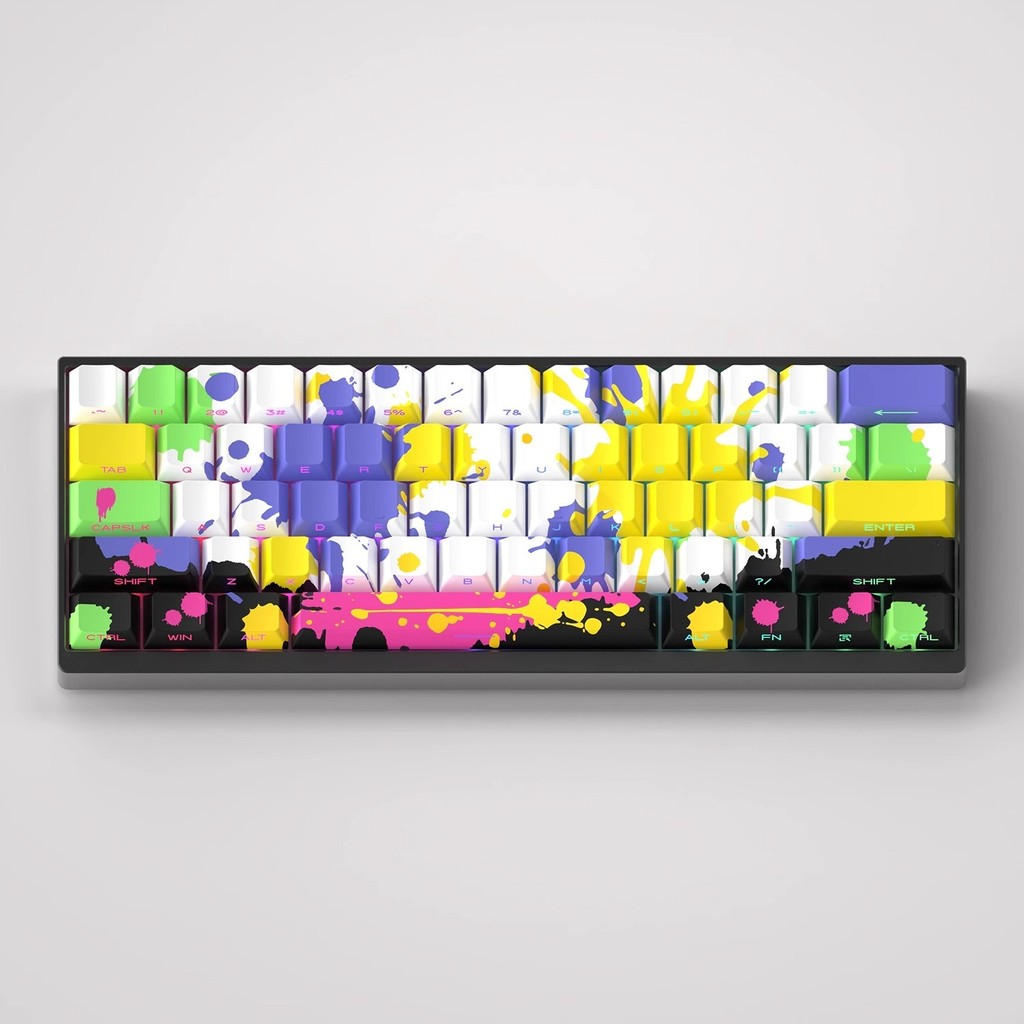 Shimmer Graffiti Keycap Original Factory Height Side Engraved ...