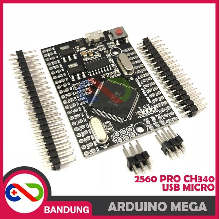 Arduino MEGA 2560 PRO CH340 USB MICRO-A | Shopee Malaysia