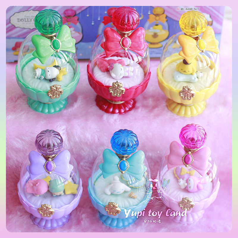 Sanrio dream sleep blind box toy figure desktop decoration melody ...