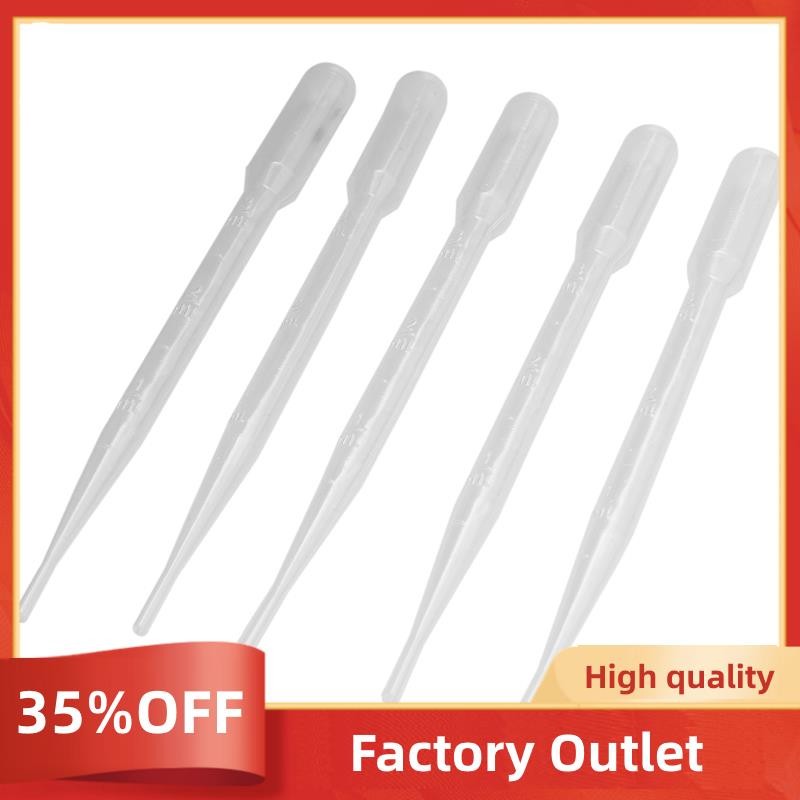 100PCS Graduated Pipettes Dropper Polyethylene (3ml) | Shopee Malaysia