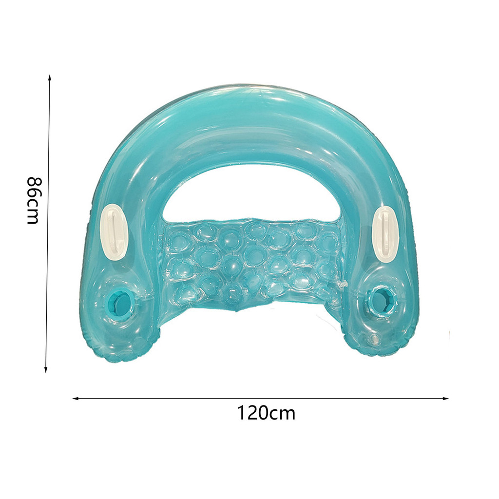 [innersetting.my] PVC Pool Water Lounger Floating Chair Adult ...