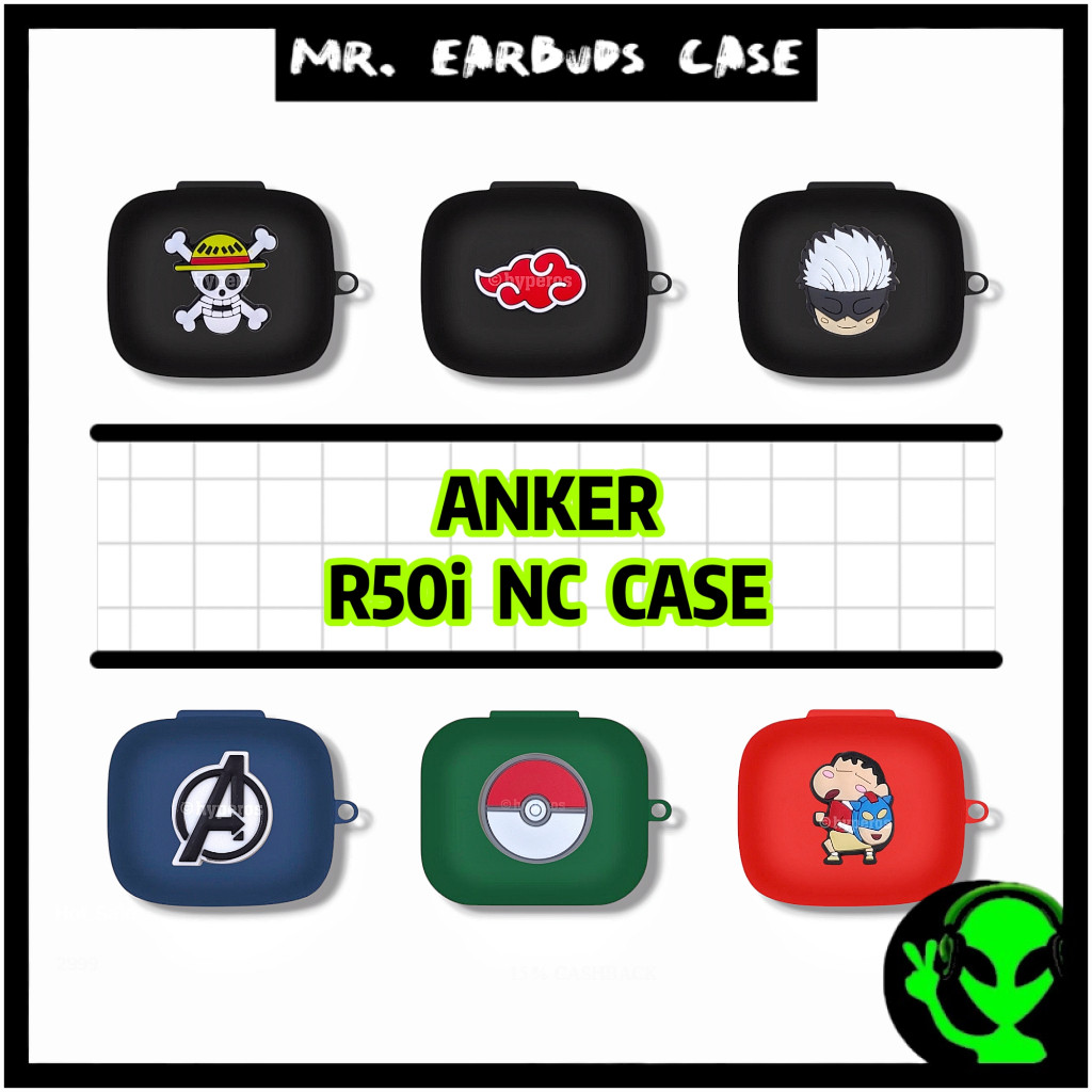 Anker Soundcore R50i NC Case Wireless Earbud Protective Shell Soft ...