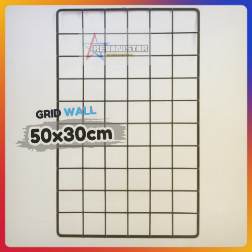 Wire Grid wall 55x28 Diy room decor green polaroid wall display - White ...