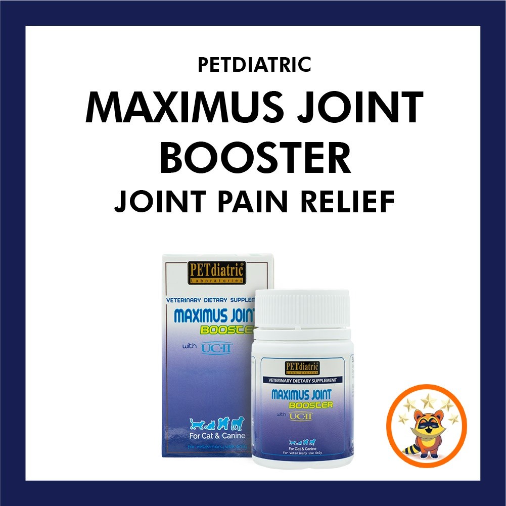 PETDiatric® MAXIMUS JOINT BOOSTER Anjing Kucing Boost Joint Pain Relief 30 tablets | Shopee Malaysia