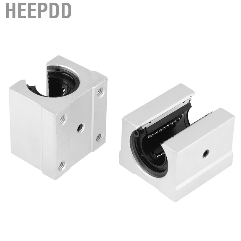 HEEPDD Linear Blocks 4pcs SBR20UU Open Motion Bearing Sliding Block 3D Printer CNC Parts ...
