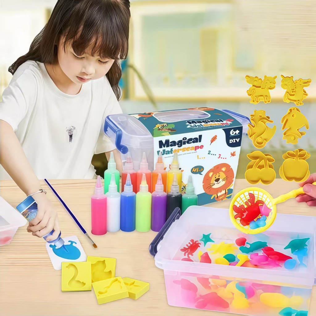 DIY Magic Water Elf Set Water Squishy Handmade Art Craft Funny Magical ...