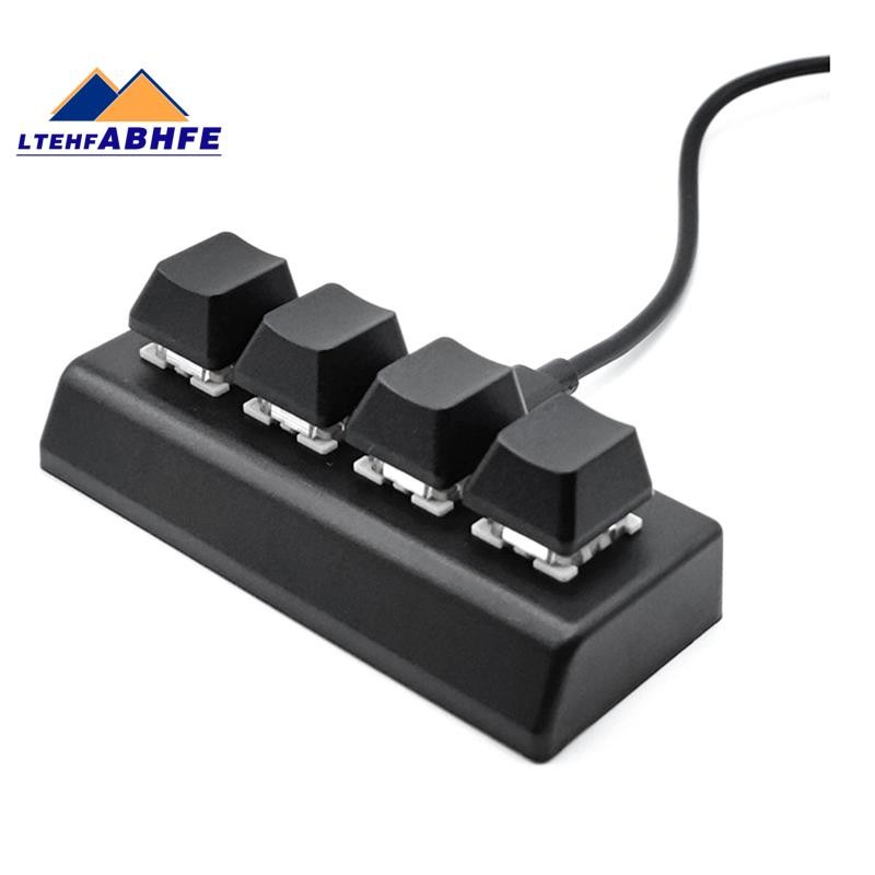 4key Mini Mechanical Keyboard One Click Full Selection Copy Paste ...