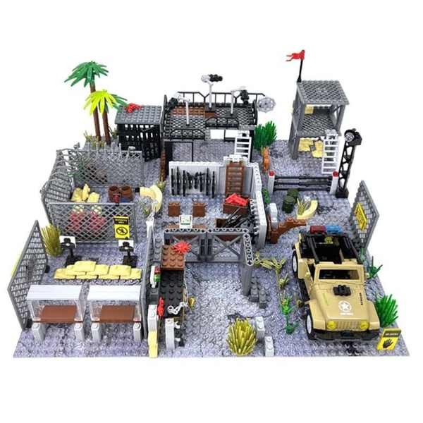 lego Lego sesuai untuk tentera blok bangunan, Perang Dunia II, askar ...