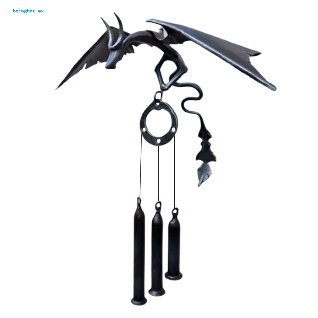 beinghat Medieval Dragon Decor Winged Dragon Wind Chime Vintage Dragon ...