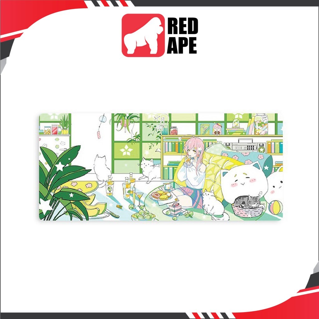 Moondrop Nekocake Style, Mousepad: Desk Mat Mouse Pad | Shopee Malaysia